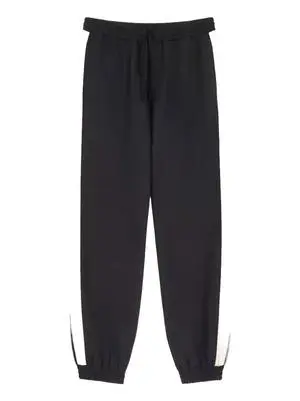 Valentino Garavani Nylon Pants With Vgold - Black