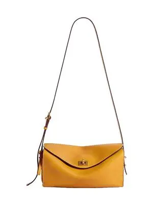 Balenciaga Le 7 Shoulder Bag Medium - Curry