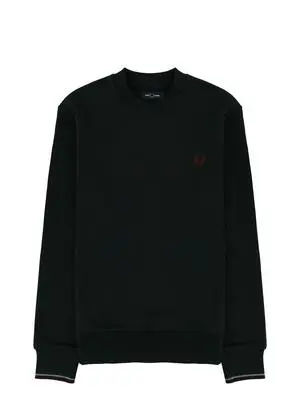 Fred Perry Sweatshirt With Logo - Green