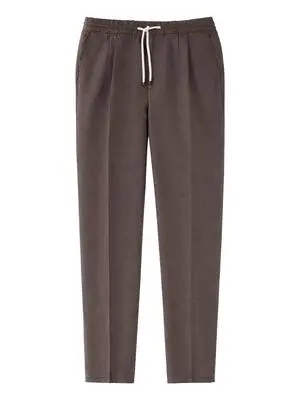 Brunello Cucinelli Linen Pants - Brown