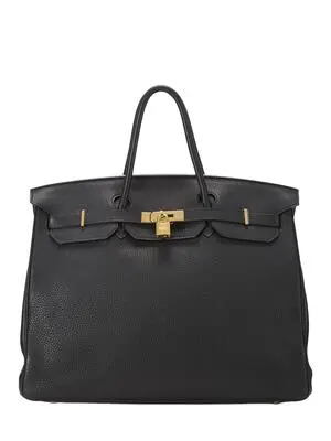 Hermès Hermès Birkin 40 Togo Leather Bag Black