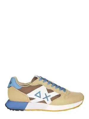 SUN 68 Jaki Bicolor Sneakers - Neutrals