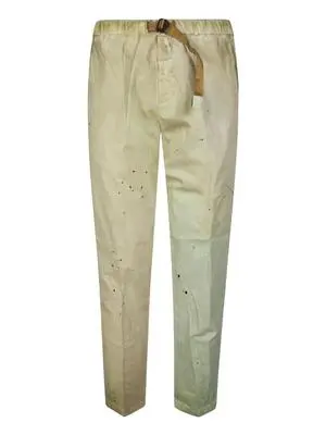 WHITE SAND Belted Trousers - Neutrals