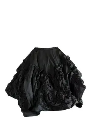 COMME DES GARÇONS TAO Ruffled Mini Skirt - Black