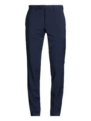 TOMBOLINI Midnight Virgin Wool Tapered Leg Trousers - Blue