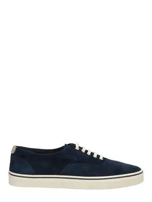 Brunello Cucinelli Leather Sneakers - Navy