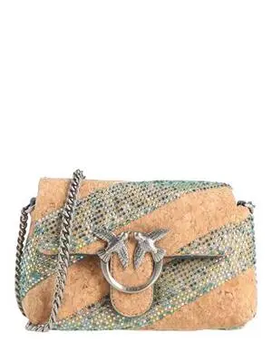 Pinko PINKO Cross-body Bag In Goatskin Beige