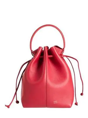 MANSUR GAVRIEL Dea Leather Bucket Bag Brick