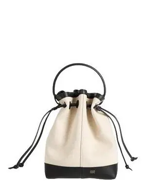 MANSUR GAVRIEL Dea Handbag In Linen And Cotton - Beige