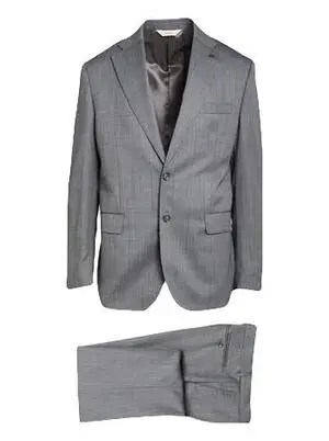 PAOLONI Suit Size Virgin Wool - Grey