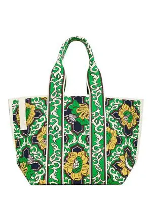 ALEMAIS Liana Jacquard Maxi Tote