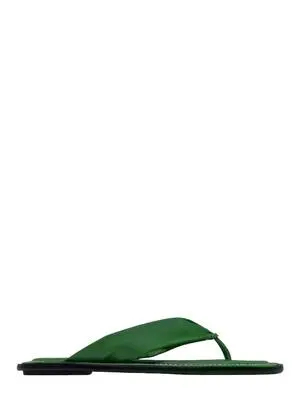 Bernardo Thong Flat Sandals - Green