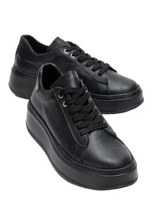 FOREVER & ALWAYS SHOES Paloma Leather Sneaker - Oxford