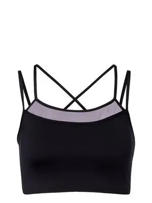 ERES Cooper Tulle-trimmed Sports Bra - Black