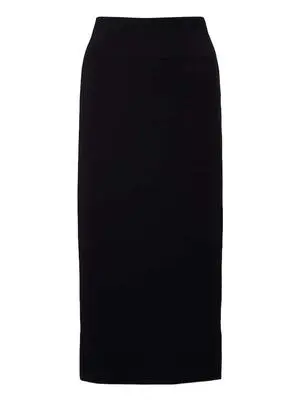 JIL SANDER Mid-rise Pencil Skirt - Black