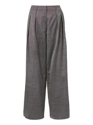 THE FRANKIE SHOP Ripley Wide-leg Trousers - Grey
