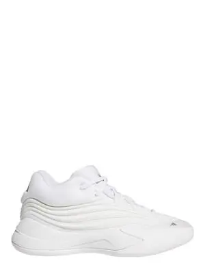 Adidas Dame 10 Athletic Sneakers - Cloud White/zero Metalic/silver Metallic