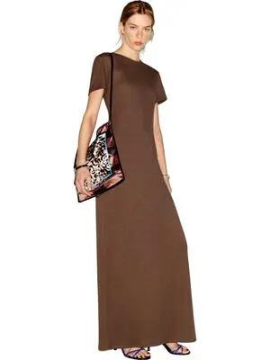 REFORMATION Max Knit Dress - Brown