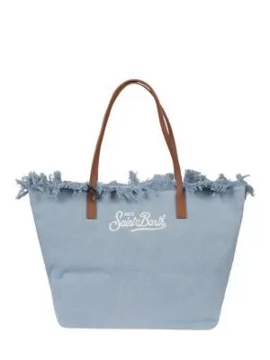 MC2 SAINT BARTH City Stock Exchange Top Handle Bag - Blue