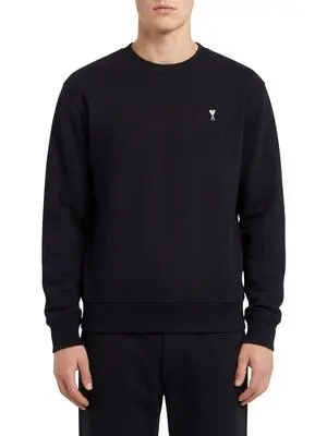 Ami Crewneck Sweatshirt - Black