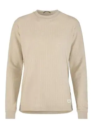 CRAFT Waffle Knit Long Sleeve T-Shirt Plaster