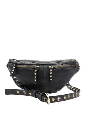 BOLSA NOVA HANDBAGS Bolsa Nova Baby Bella Sling Bag With Stud Details - Black