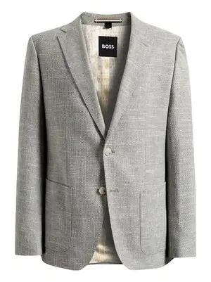 BOSS Hutson Slim-Fit Slub Sport Coat