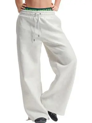UNDER ARMOUR Icon Fleece Wide Leg Sweatpants