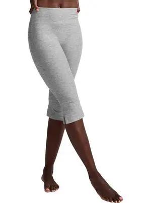 Beyond Yoga Space Dye Capri Leggings - Silver Mist