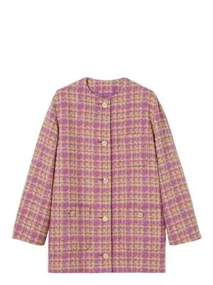 Gucci Wool Bouclé Jacket - Purple