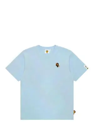 A BATHING APE Crew-neck Printed T-shirt - Blue