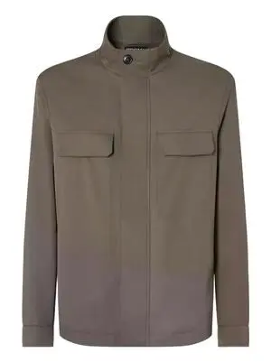 Zegna Zegna Flap-Pocket Jacket Brown