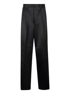 Junya Watanabe Pleated Trousers - Black