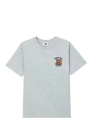 CHOCOOLATE Bear-print T-shirt - Grey