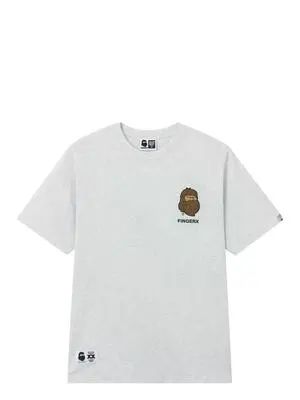 FINGERCROXX Graphic Print T-shirt Grey