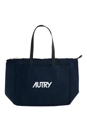 AUTRY Logo-Detail Tote Bag Blue