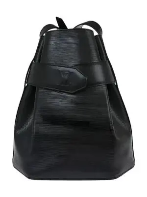 LOUIS VUITTON 1996 Pm Epi Sac Depaule Shoulder Bag - Black