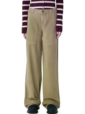 Moncler Wide-leg Trousers - Neutrals