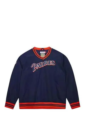 Mitchell & Ness Mlb San Diego Padres Cooperstown Pullover - Blue