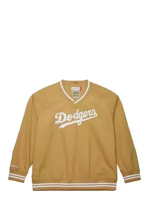 Mitchell & Ness Mlb Los Angeles Dodgers Cooperstown Pullover - Neutrals