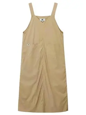 CHOCOOLATE Patch-pocket Midi Dress - Neutrals