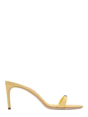 LUCASHEVA Amelie Nappa Leather Sandals Yellow