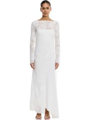Significant Other Pola Long Sleeve Maxi Dress - Ivory