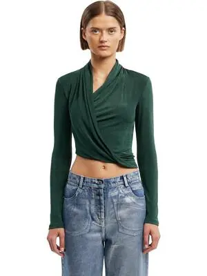 Significant Other Nailah Long Sleeve Top - Pine