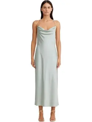 summer dresses long Designer Green Maxi Dress | Long Summer Dresses | Shahida Parides Large