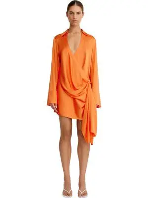 SIGNIFICANT OTHER Elaina Wrap Midi Dress