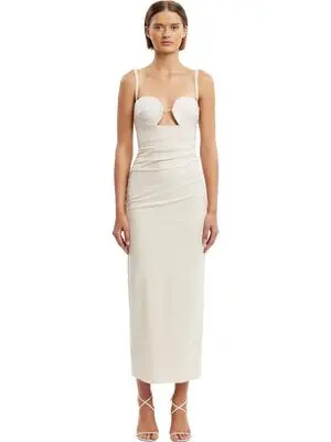 Significant Other Maddie Midi Dress - Seashell