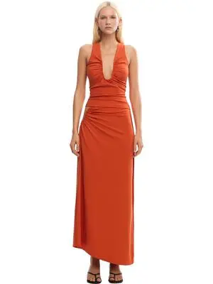 Significant Other Maxi Skirt - Rust