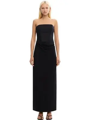 Significant Other Ariya Strapless Dress - Black
