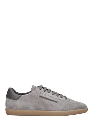 Zegna Zegna "232" Calfskin Sneakers Gray